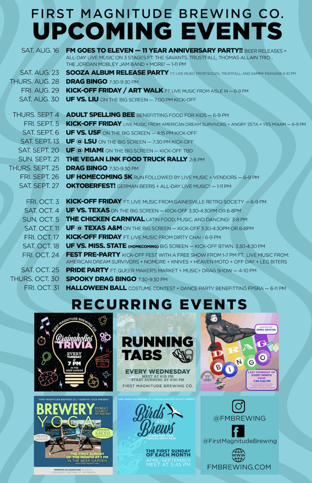 Events | First Magnitude Brewing Company